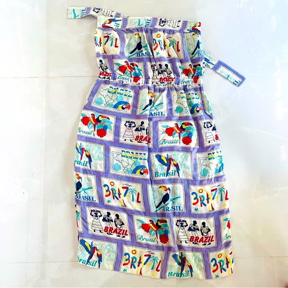 Rosa Cha | Dresses | Rosa Cha Brazil Pure Silk Strapless Dress | Poshmark